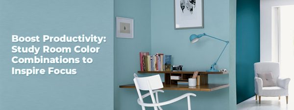 Boost Productivity: Study Room Color Combinations To Inspire Focus ...